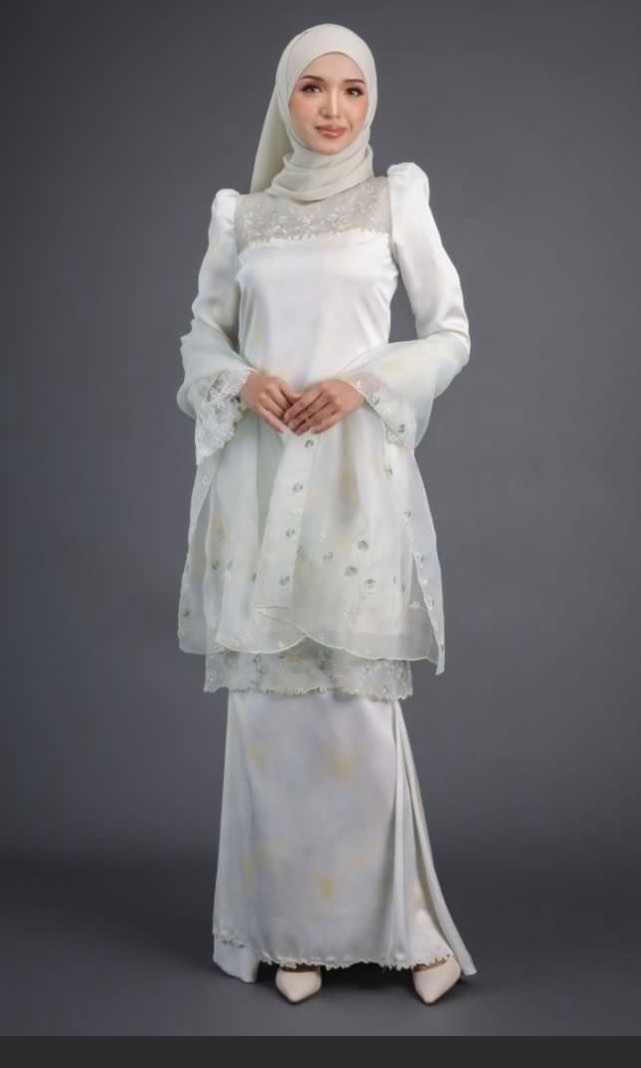 (Rent) Falisha kurung | hijabista hub , convo/tunang/wedding, Women's ...