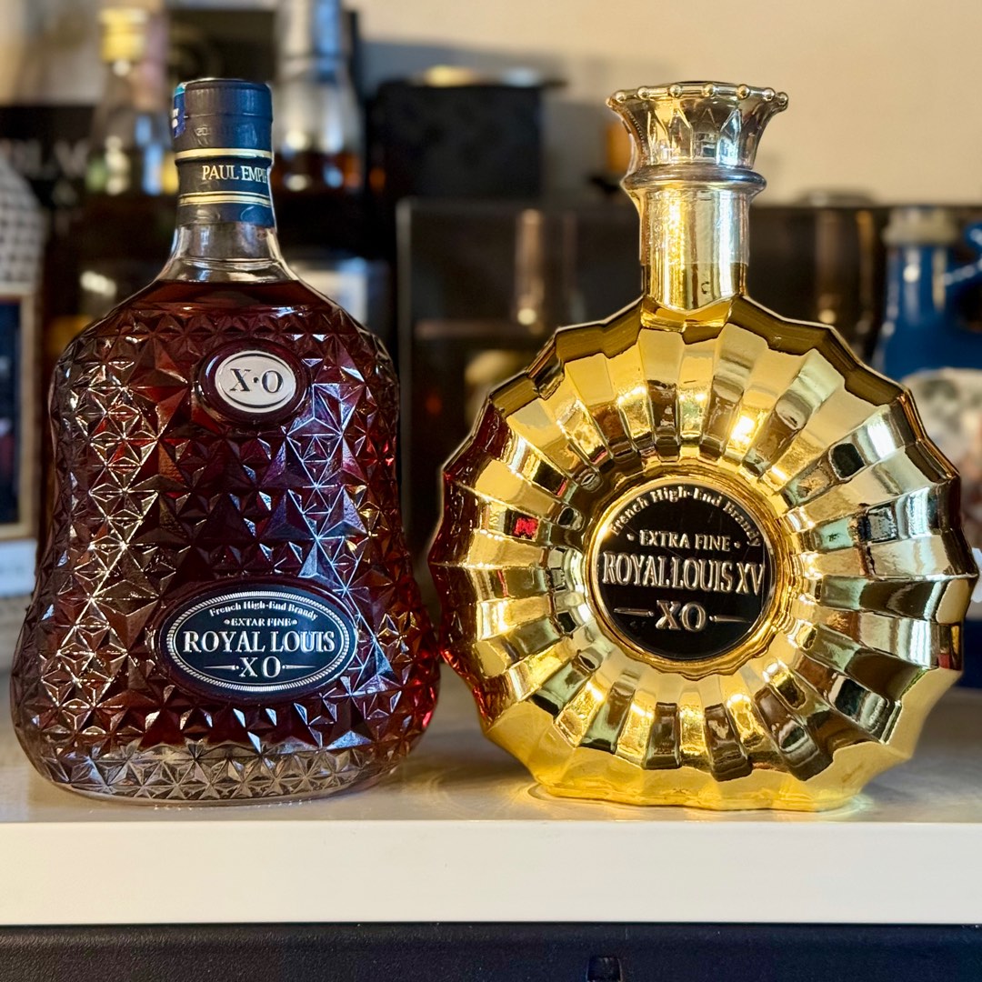 Royal Louis XV XO GOLD and regular cognac not VSOP, Food & Drinks ...
