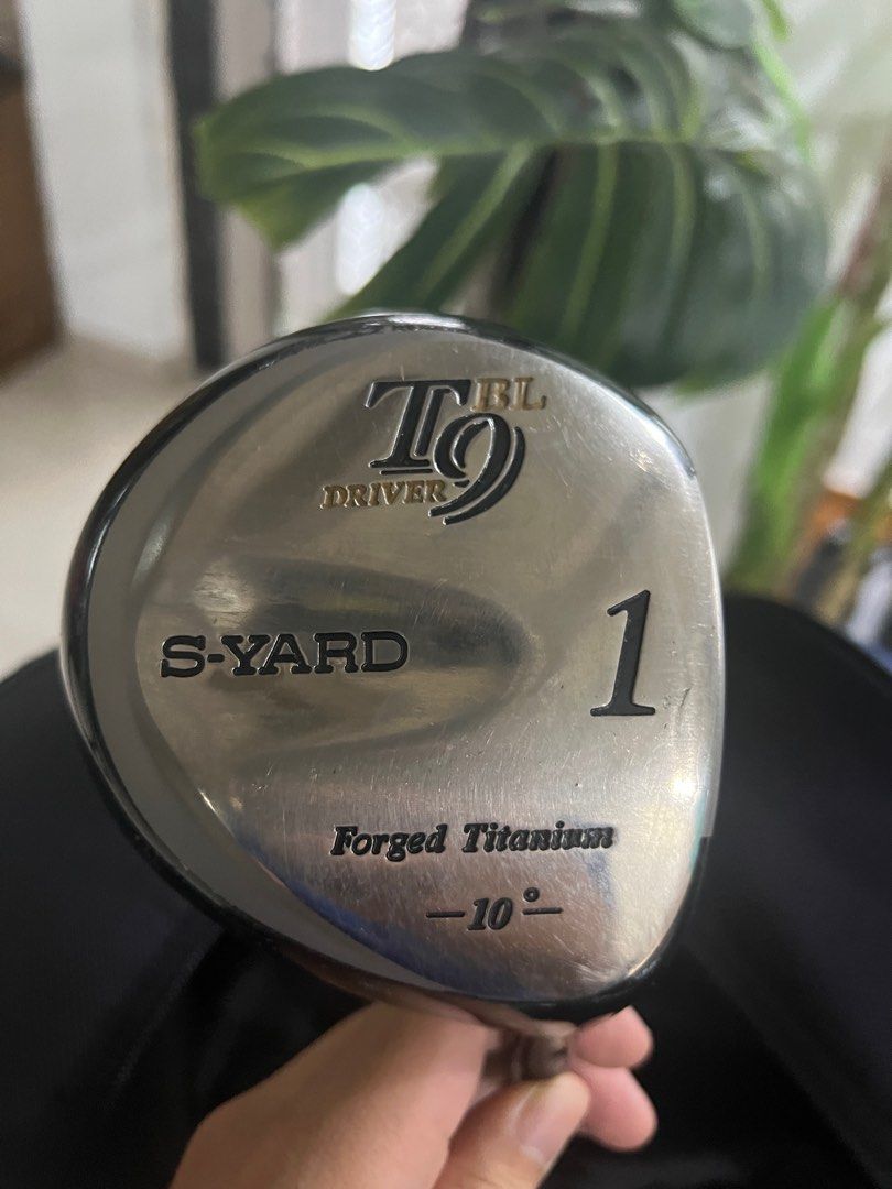 S Yard T9 Forged Titanium driver, Sports Equipment, Sports & Games ...