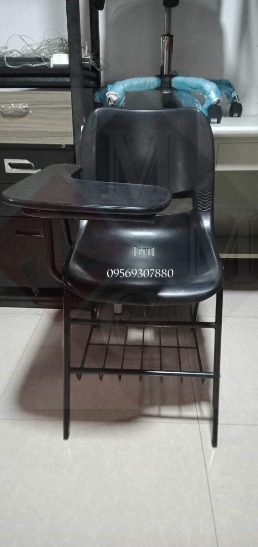 SCHOOL CHAIR - BLACK COLOR, Furniture & Home Living, Furniture, Chairs ...