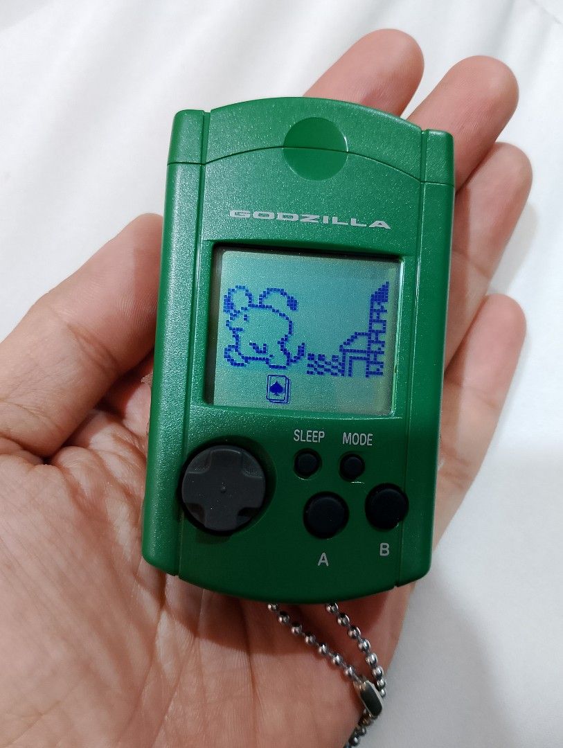 SEGA Dreamcast Visual Memory Gather Godzilla Monster Gathering ...