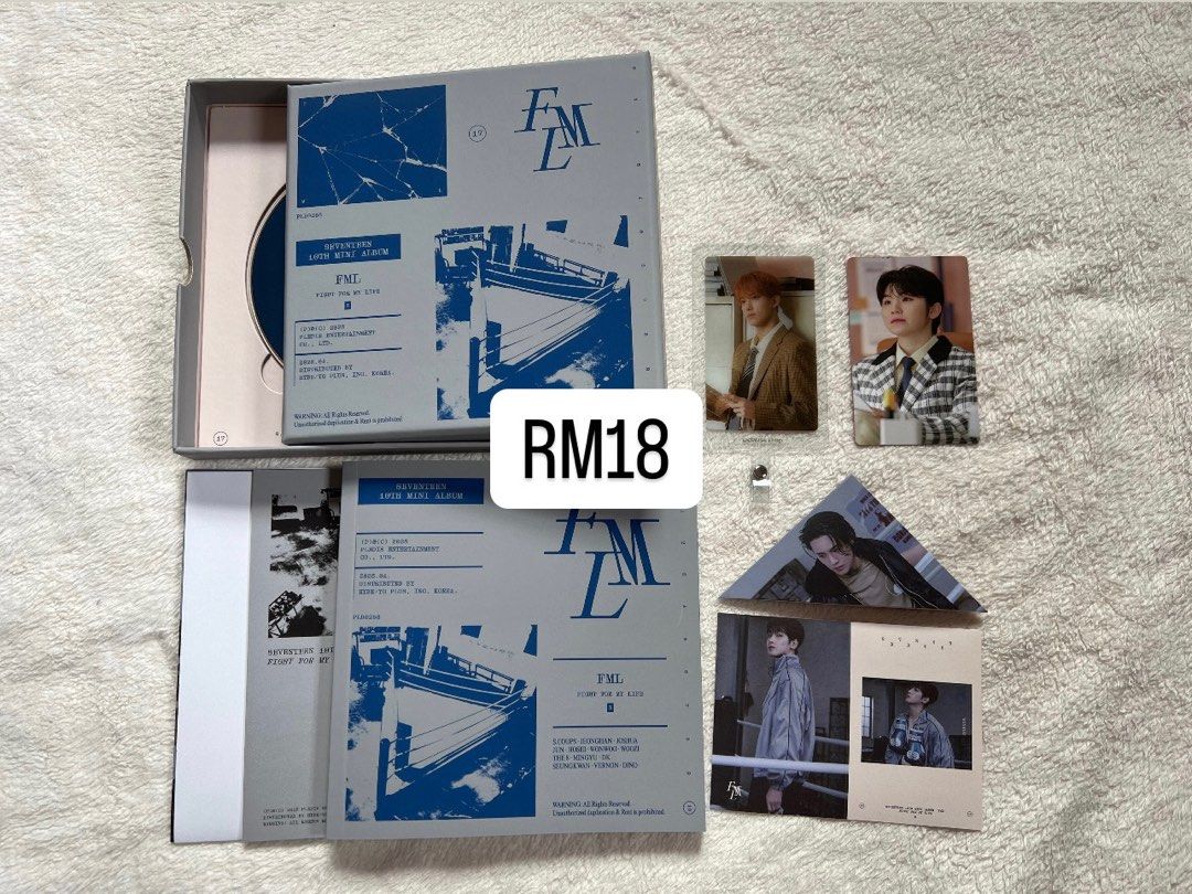 SEVENTEEN FML Album, Hobbies & Toys, Collectibles & Memorabilia, K-Wave ...