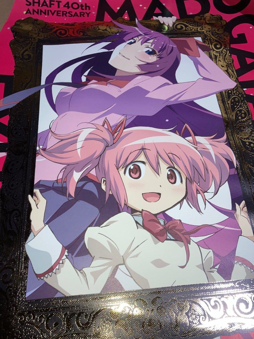 SHAFT 40th Anniversary Madogatari poster B2(Monogatari X Madoka), Hobbies & Toys, Collectibles ...
