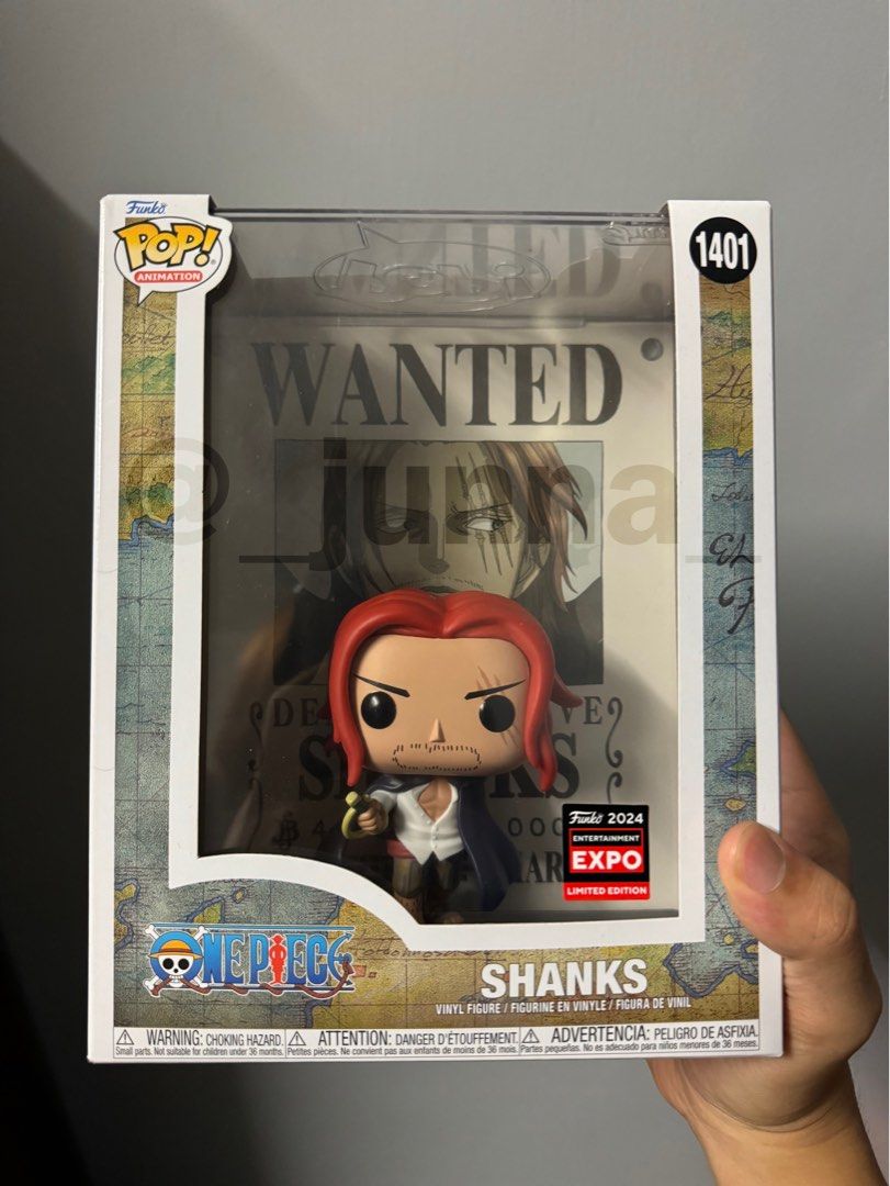 Shanks Wanted Poster (1401) Funko Pop, Hobbies & Toys, Toys & Games on ...