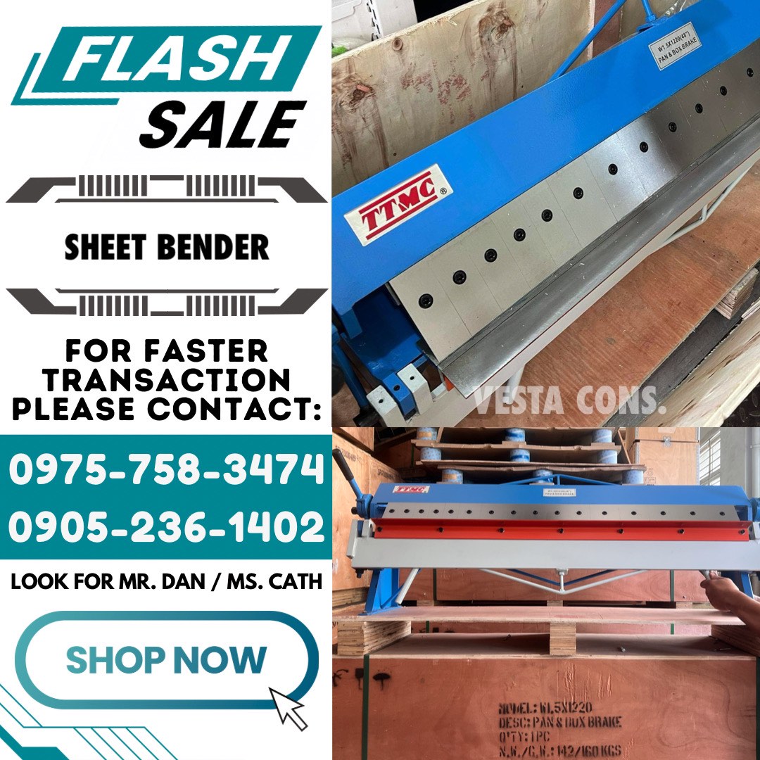 Sheet Bender, Commercial & Industrial, Construction Tools & Equipment ...
