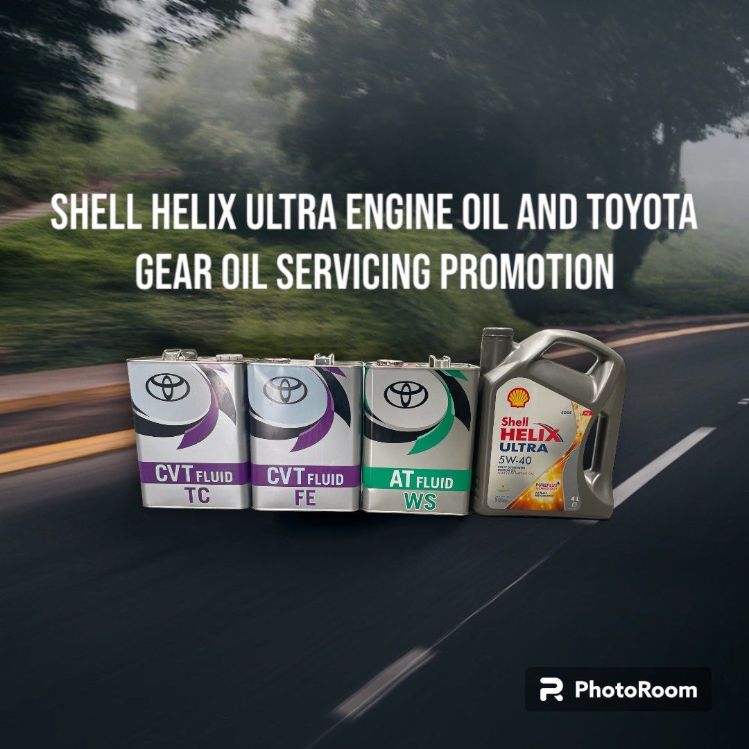 Shell helix engine oil and Gear oil package, Car Accessories, Car ...