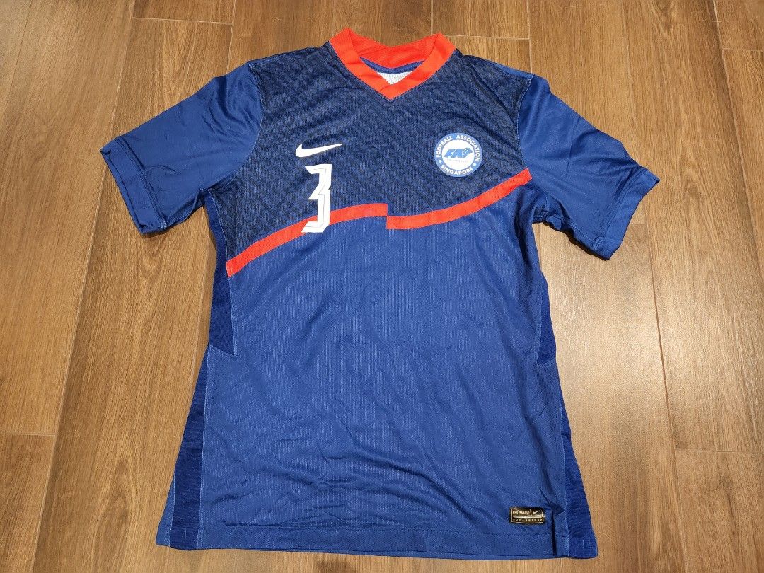 Singapore National Football Team Away Player Issue Jersey 2020, Size XL ...