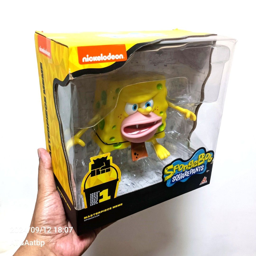 Spongebob Squarepants Masterpiece Meme SPONGEGAR, Hobbies & Toys, Toys ...