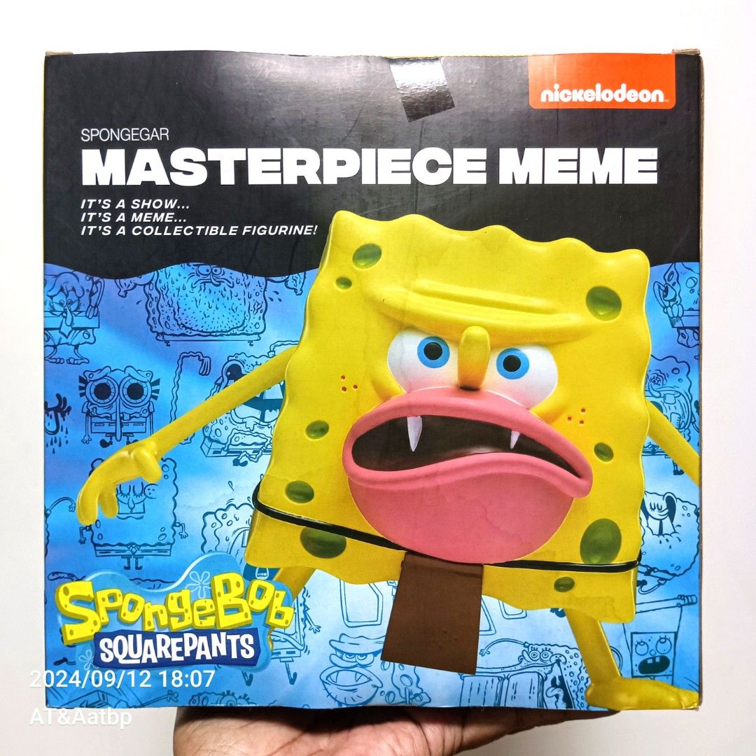 Spongebob Squarepants Masterpiece Meme SPONGEGAR, Hobbies & Toys, Toys ...
