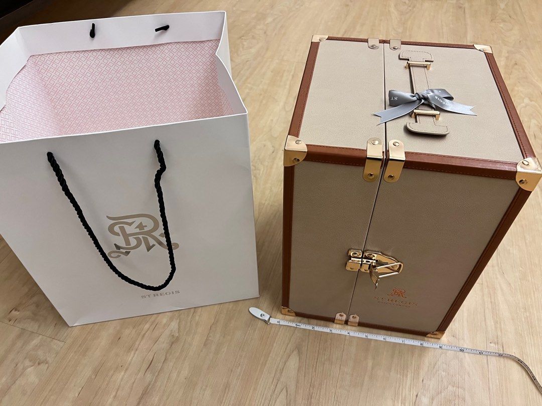 St Regis Mooncake Jewelry Storage Box with paper bag Organizer with ...
