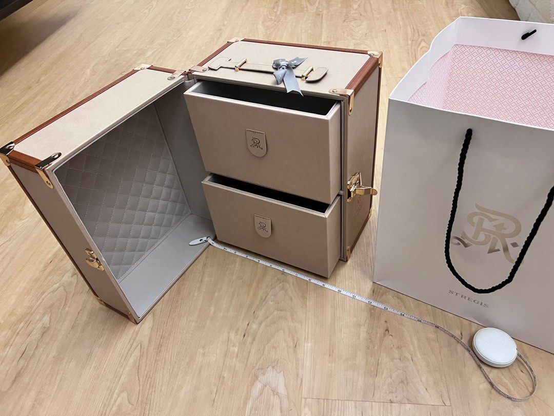 St Regis Mooncake Jewelry Storage Box with paper bag Organizer with ...