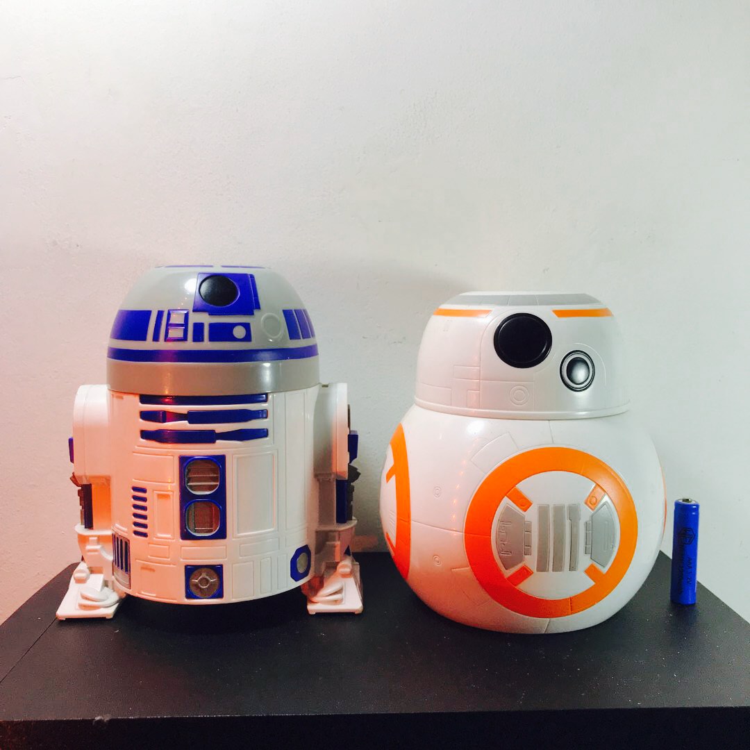 Star Wars R2D2 & BB8 Official Nestle Set Cereal Container, Hobbies ...