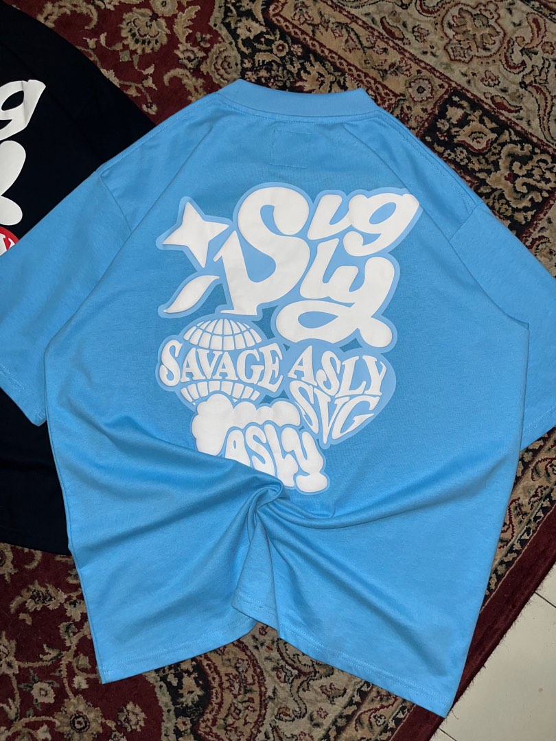 SVG ASLY BLUE, Men's Fashion, Tops & Sets, Tshirts & Polo Shirts on ...