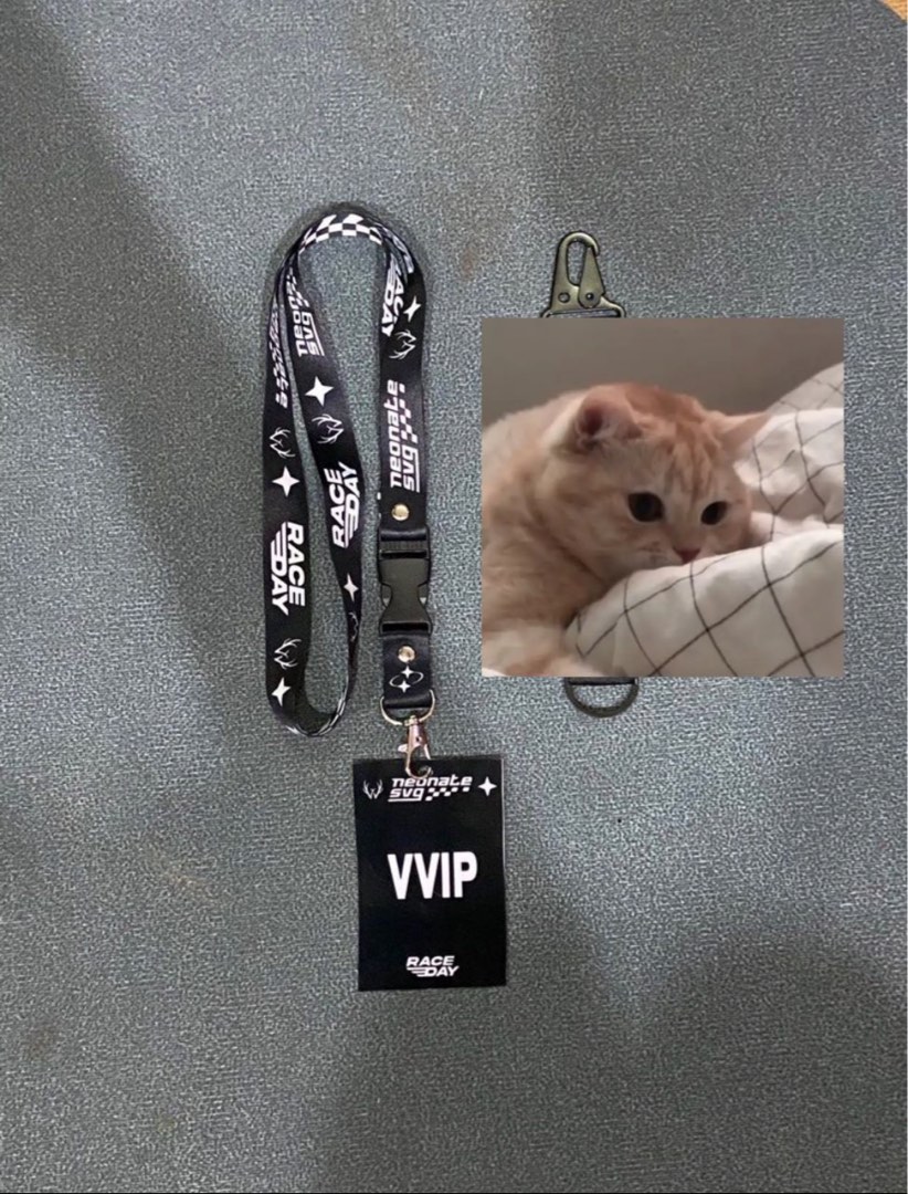 SVG X NEONATE VVIP PASS + LANYARD, Men's Fashion, Watches & Accessories ...
