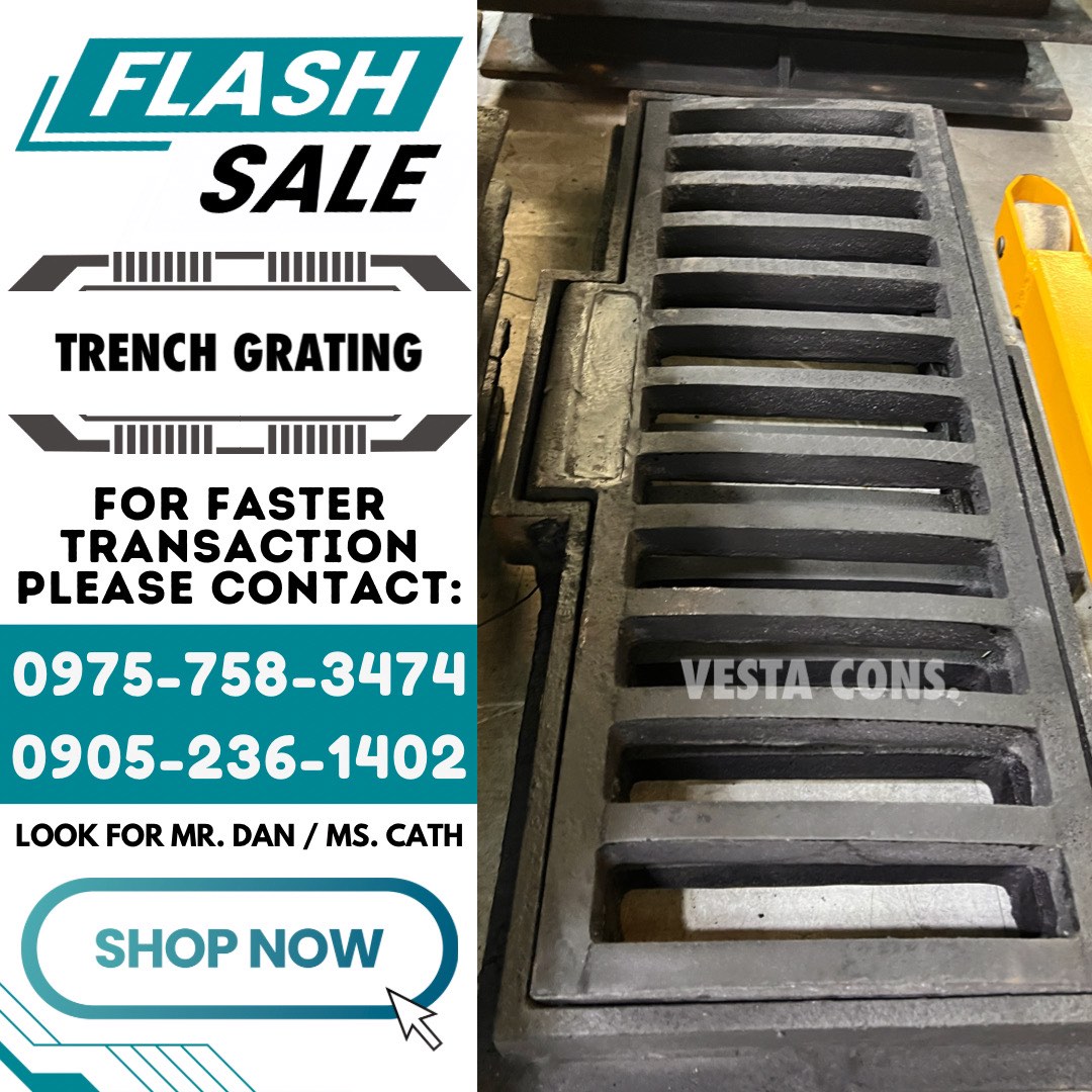 Trench Grating, Commercial & Industrial, Construction Tools & Equipment ...