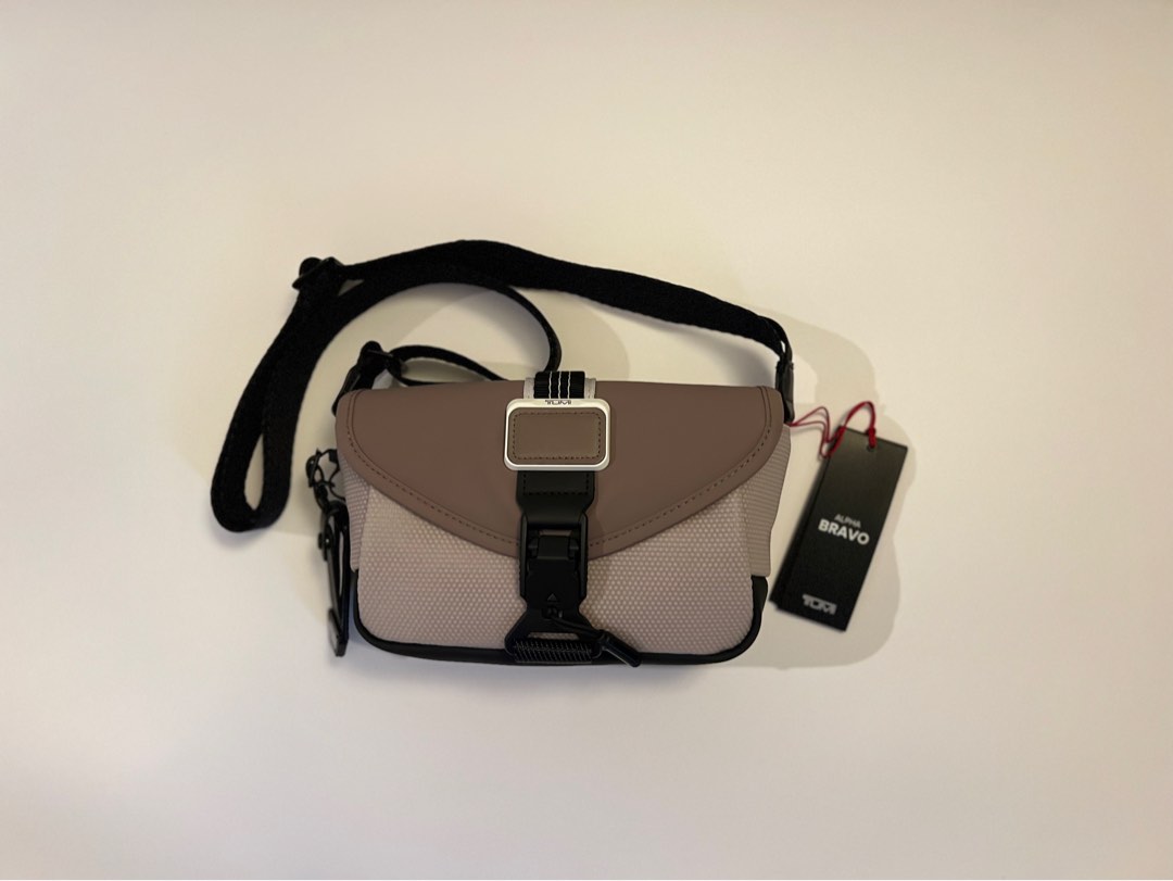 Tumi ALPHA BRAVO COMPASS CROSSBODY CHALK, Luxury, Bags & Wallets on ...