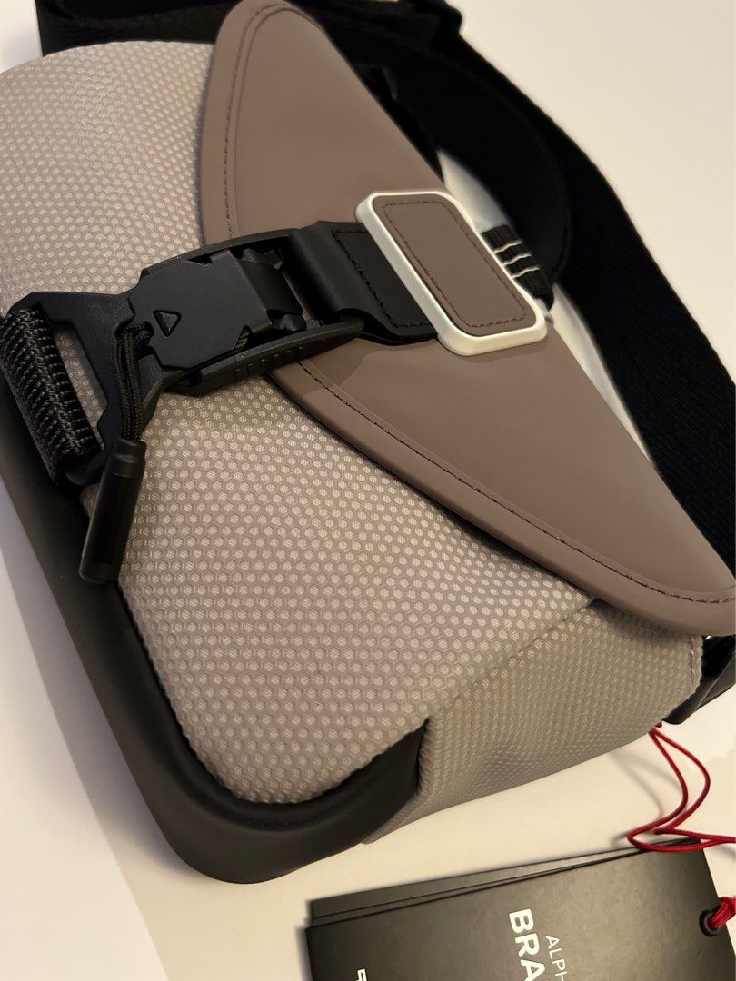 Tumi ALPHA BRAVO COMPASS CROSSBODY CHALK, Luxury, Bags & Wallets on ...
