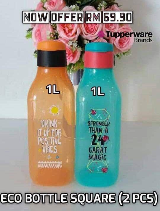 Tupperware Bottle 1L, Furniture & Home Living, Kitchenware & Tableware ...