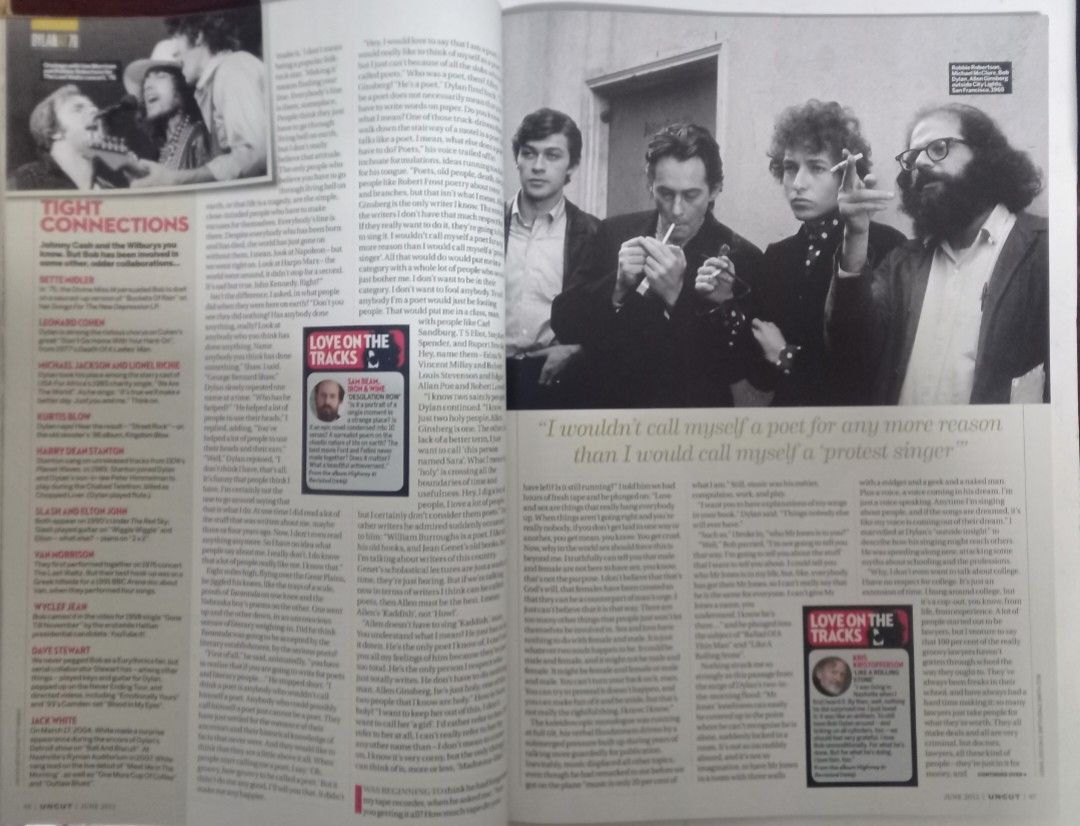 UNCUT MAGAZINE: DYLAN 70TH BIRTHDAY SPECIAL JUNE 2011 TAKE #169 - NO CD | RINGO STARR,IGGY POP ...