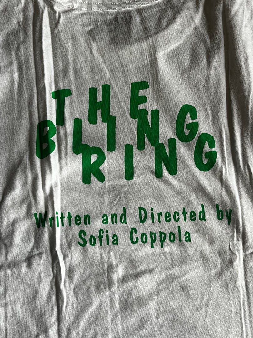 UNIQLO "Bling Ring" Sofia Coppola T-shirt, Women's Fashion, Tops ...
