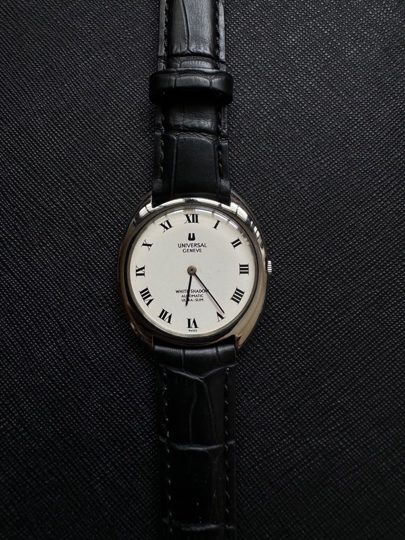 Universal Geneve White Shadow, Luxury, Watches on Carousell