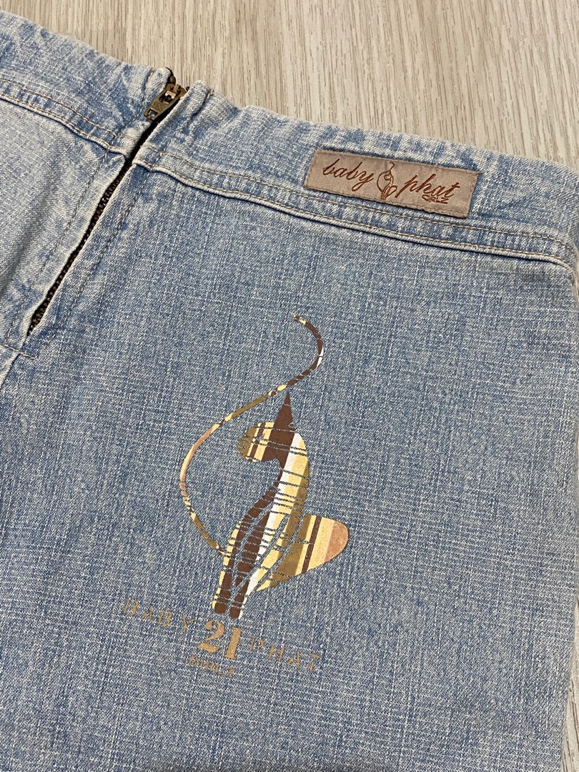 Vintage Baby Phat jorts early 2000s y2k britney spears aesthetic shell ...