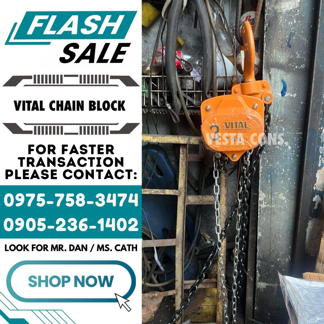 Vital Chain Block, Commercial & Industrial, Construction & Building ...