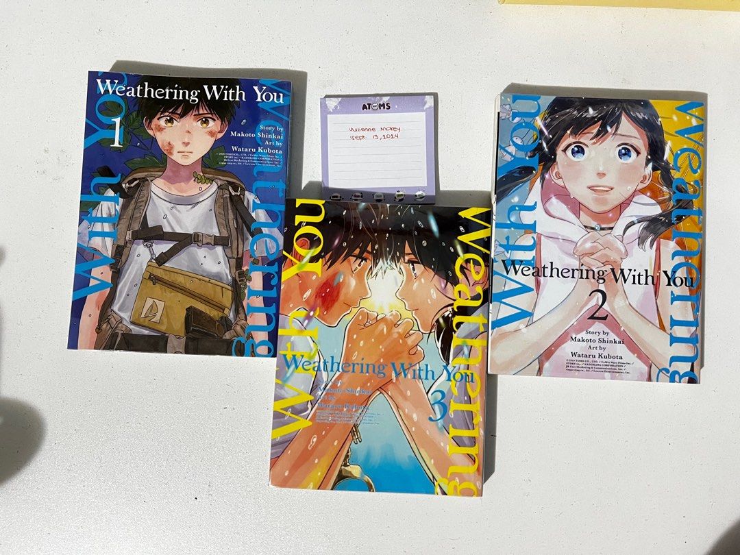 Weathering With You Manga Set, Hobbies & Toys, Books & Magazines ...