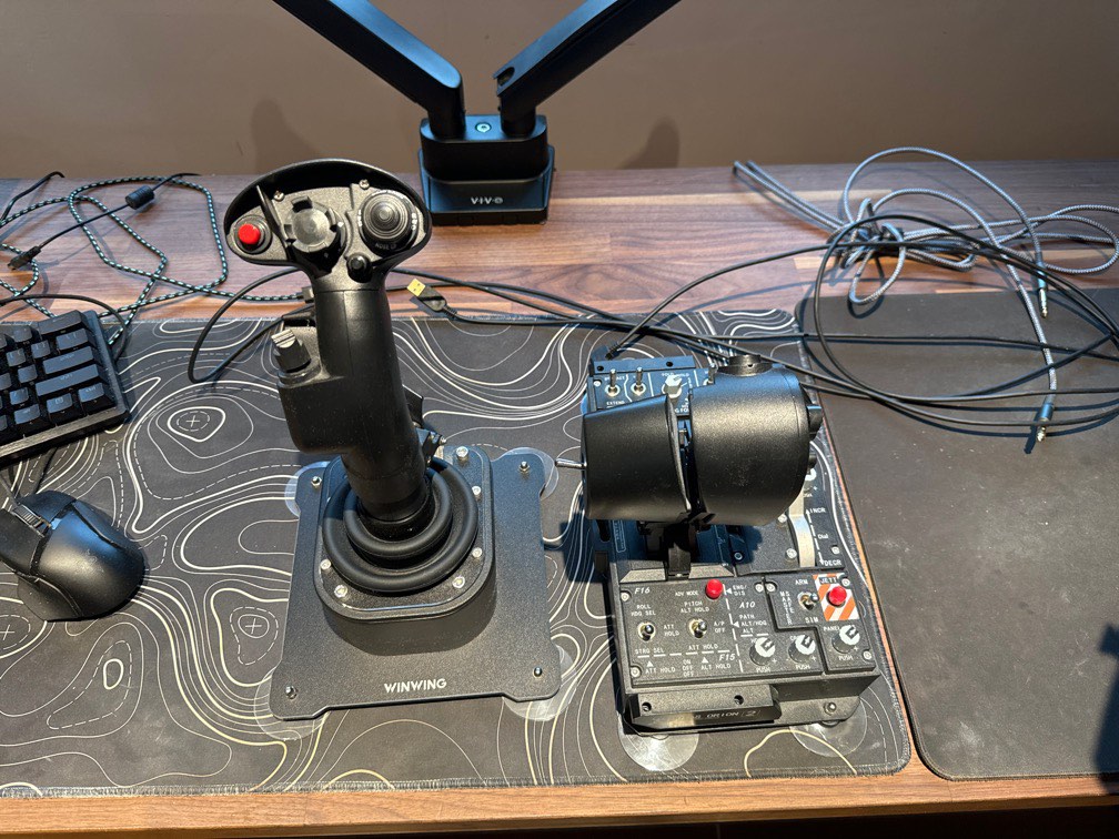 Winwing Orion 2 hotas, Video Gaming, Gaming Accessories, In-Game ...
