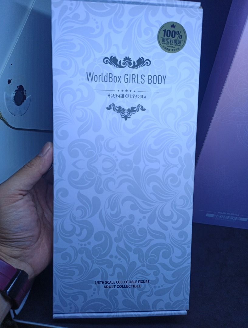 WorldBox GIRLS BODY 1/6 Scale Female Body A-cup (Pale and Tan Skin ...