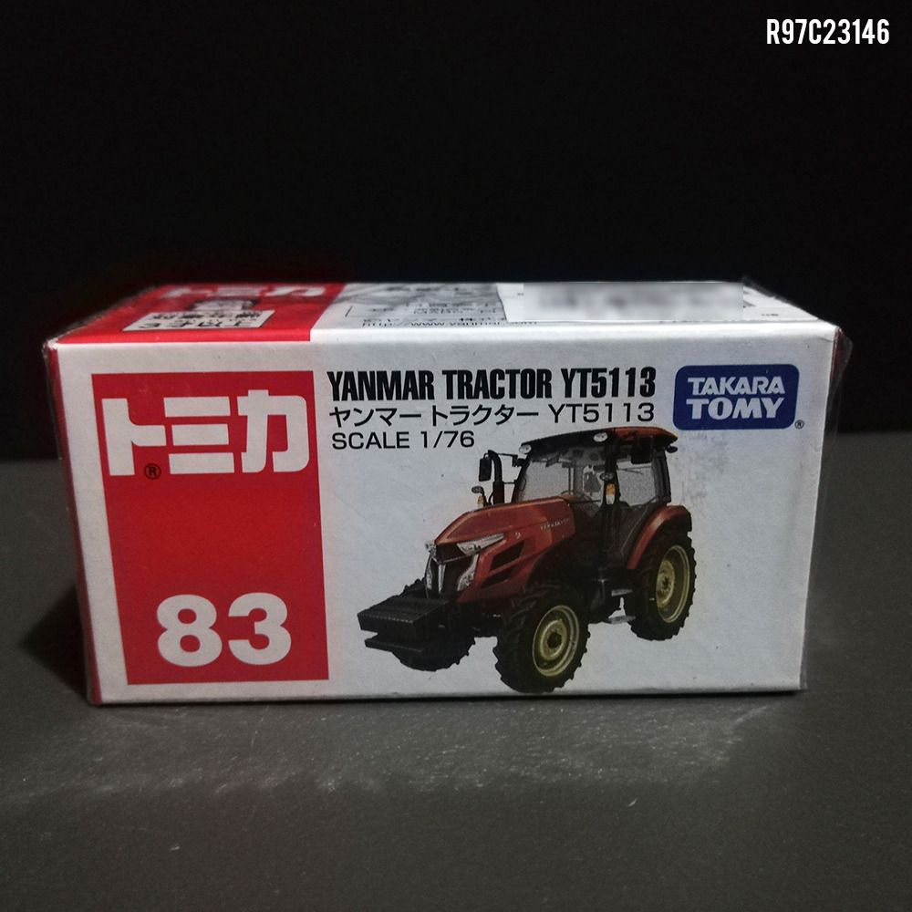 Yanmar Tractor YT5113 (Takara Tomy Tomica #83) Red Farm Tractor - New ...