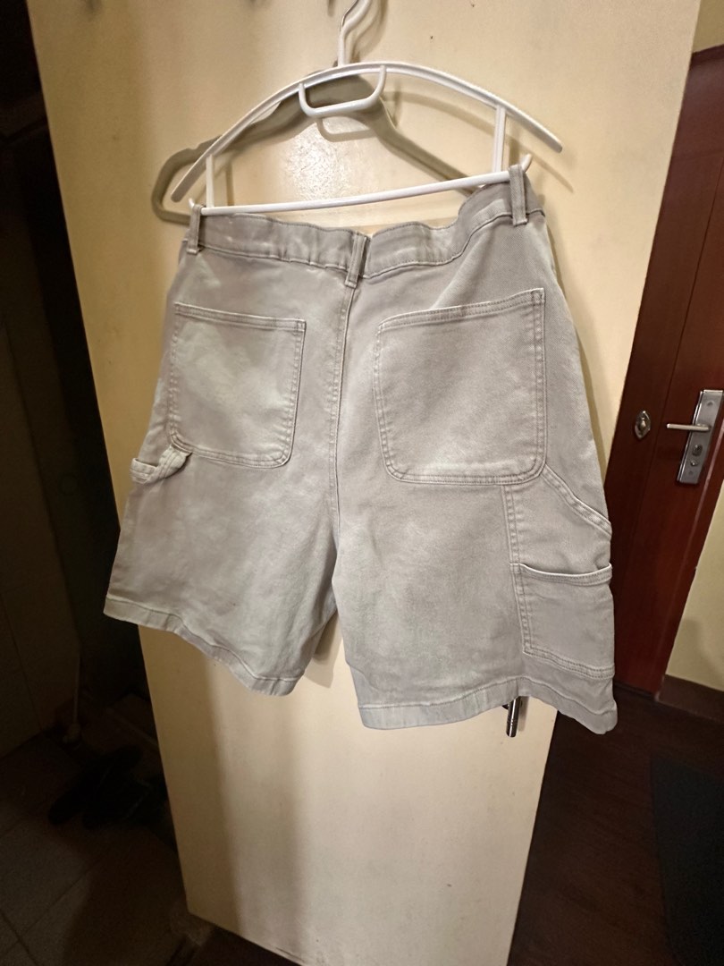 ZARA Carpenter Jorts, Men's Fashion, Bottoms, Shorts on Carousell