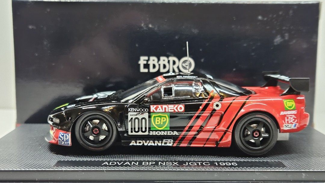 1/43 EBBRO HONDA ADVAN BP NSX JGTC 1996, 興趣及遊戲, 玩具 & 遊戲類 - Carousell