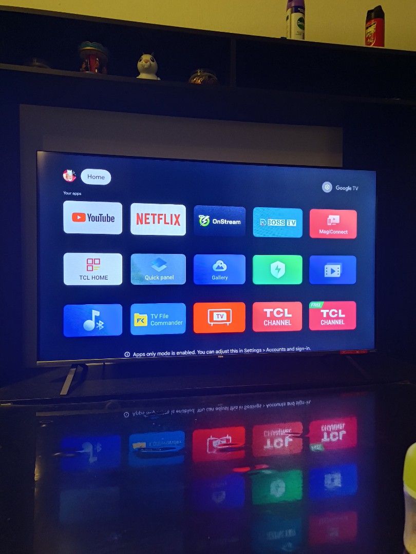 50" TCL C725 QLED 4K Android TV, TV & Home Appliances, TV & Entertainment, TV on Carousell