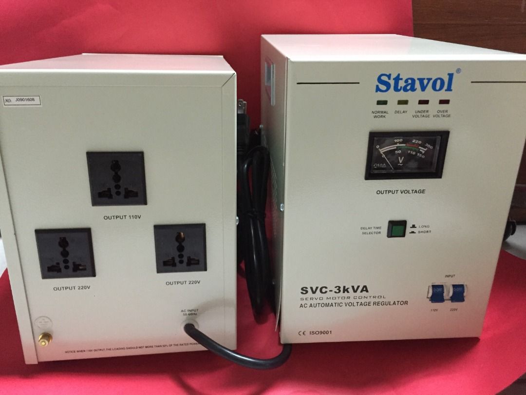 7-10 yrs 1KVA 3KVA 5KVA AVR Single Phase Original Automatic voltage ...