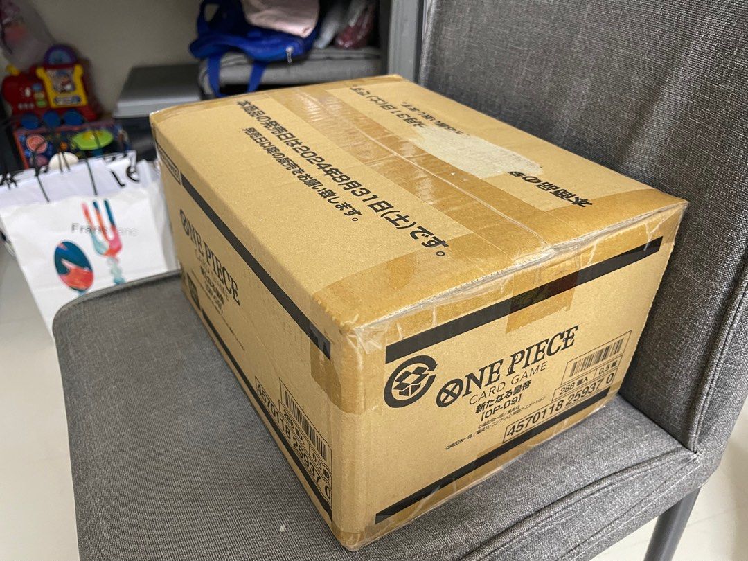 全新 原箱 日版 OP-09 PO09 OPTCG, 興趣及遊戲, 玩具 & 遊戲類 - Carousell