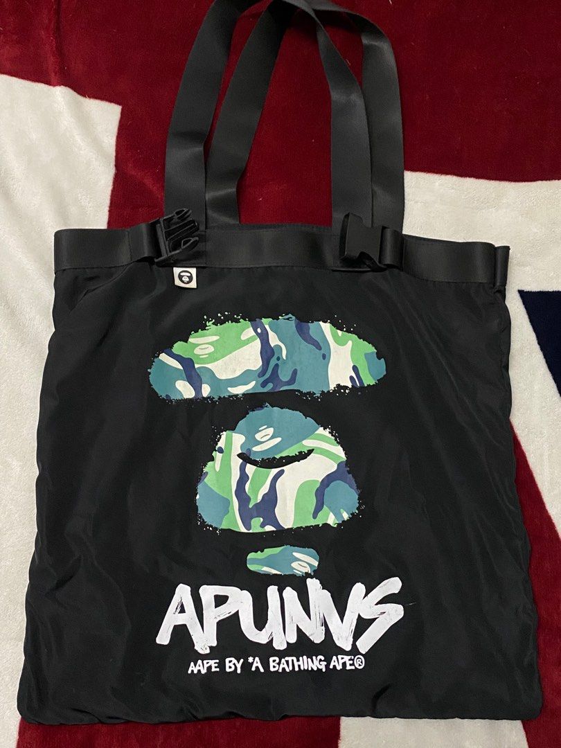 AAPE BY A BATHING APE SUMMER TOTE BAG, Women's Fashion, Bags & Wallets ...