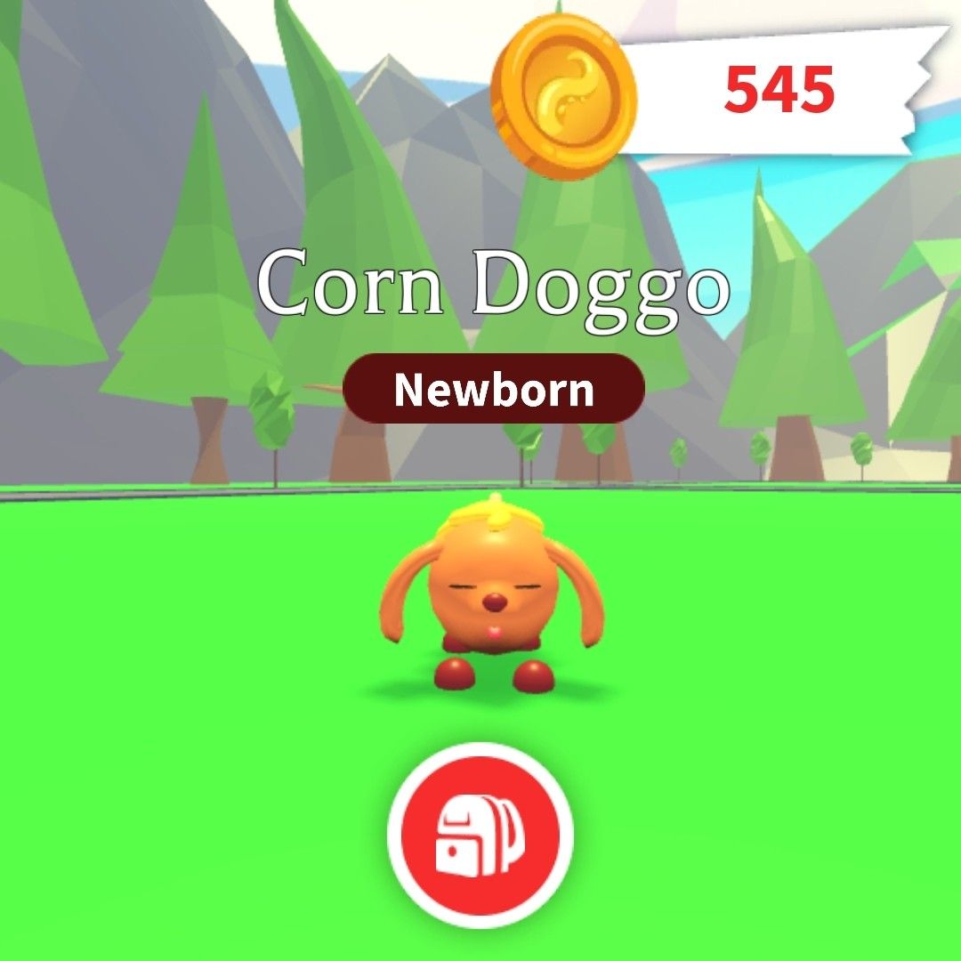 Adopt Me Corn Doggo!, Video Gaming, Gaming Accessories, In-Game ...