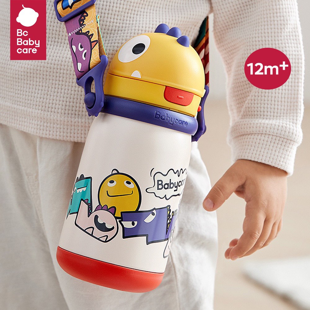 BC Babycare 450ml Thermos Cup With Straw Baby Bottle Thermal Flasks ...