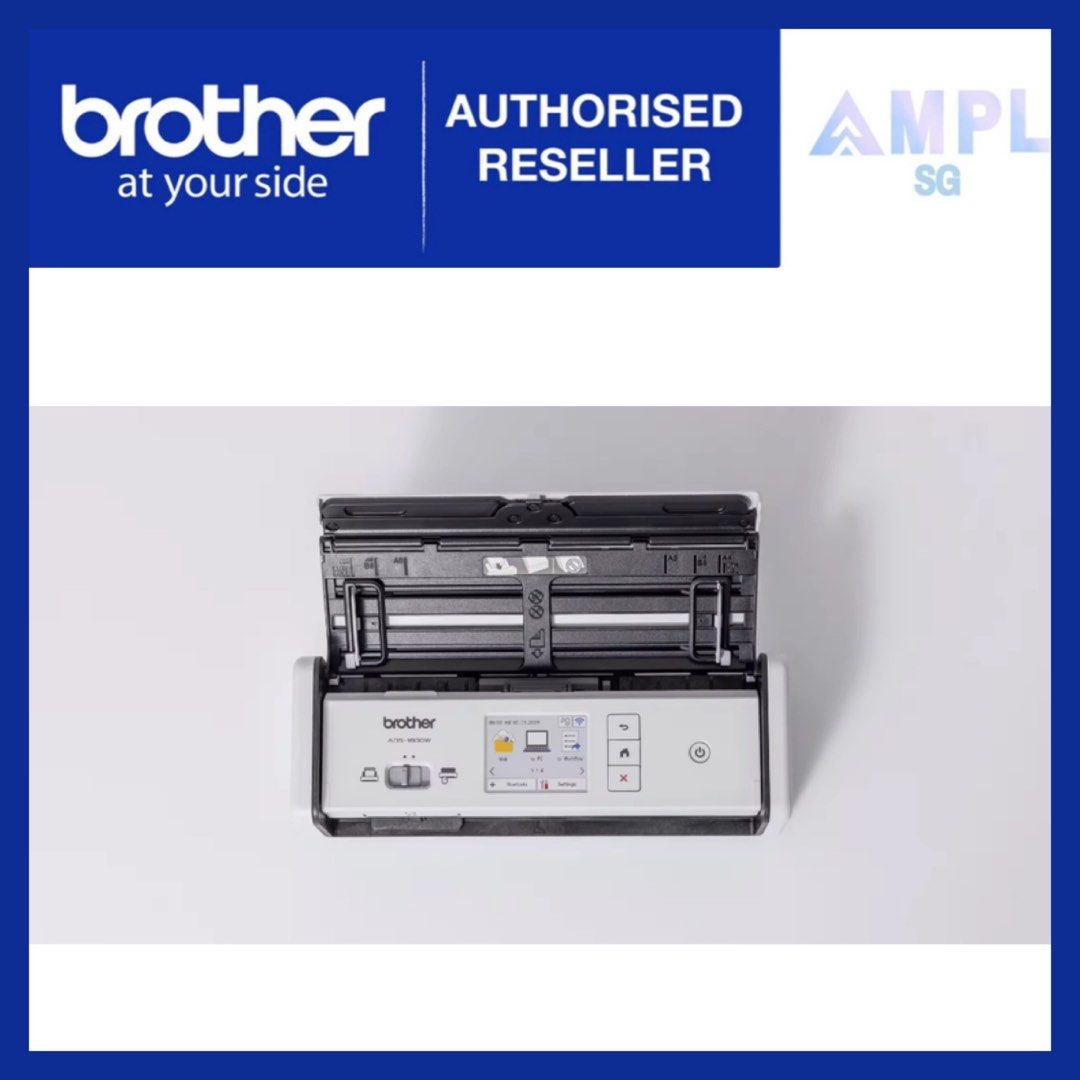 Brother ADS-1800W Wireless Compact Scanner | Dedicated ID Card Slot ...