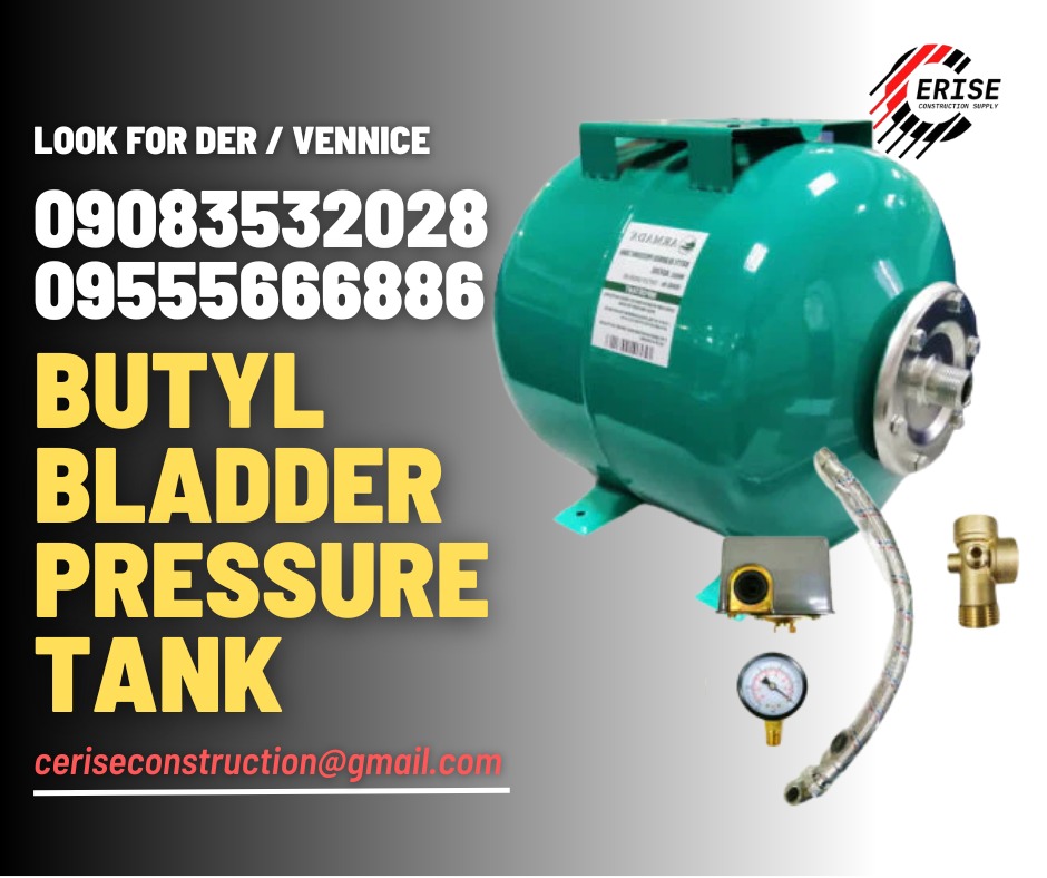 BUTYL BLADDER PRESSURE TANK, Commercial & Industrial, Construction ...