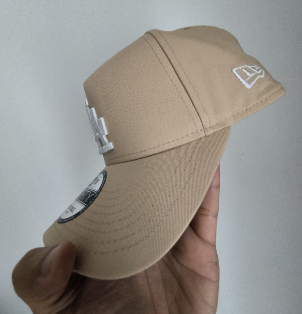CAP NEW ERA 9FORTY A FRAME OAT MILK COLOUR ( ORIGINAL), Men's Fashion ...