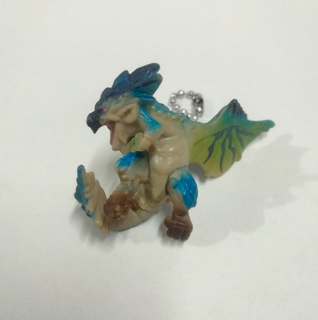 Capcom Monster Hunter Chibi Mini Figure Keychain - AZURE RATHALOS chibi ...