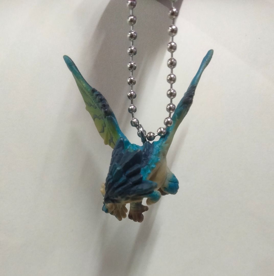 Capcom Monster Hunter Chibi Mini Figure Keychain - AZURE RATHALOS chibi ...