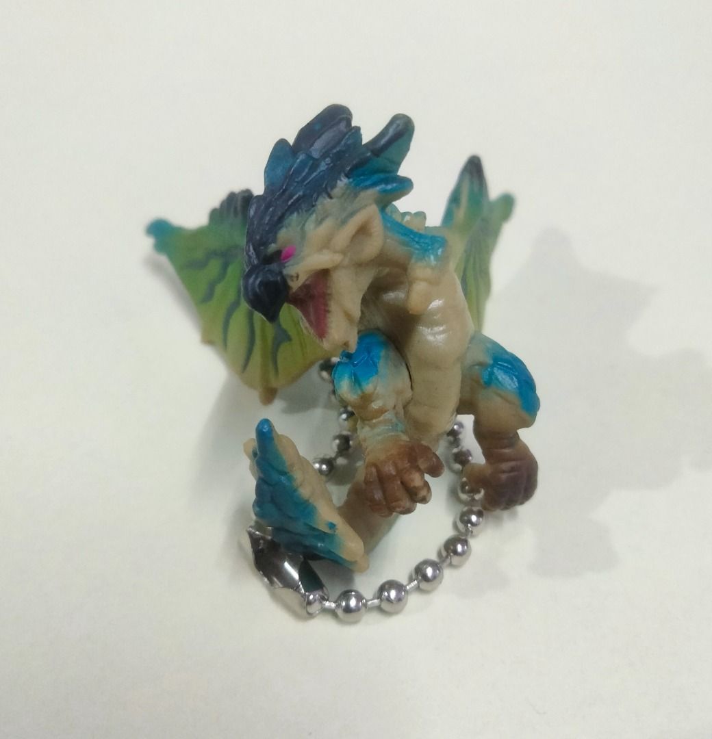 Capcom Monster Hunter Chibi Mini Figure Keychain - AZURE RATHALOS chibi ...