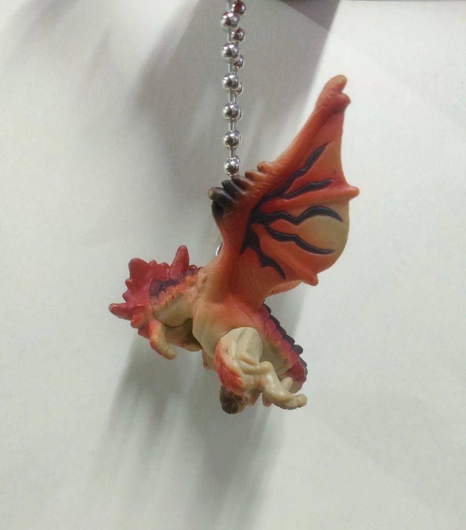Capcom Monster Hunter Chibi Mini Figure Keychain - RATHALOS chibi ...