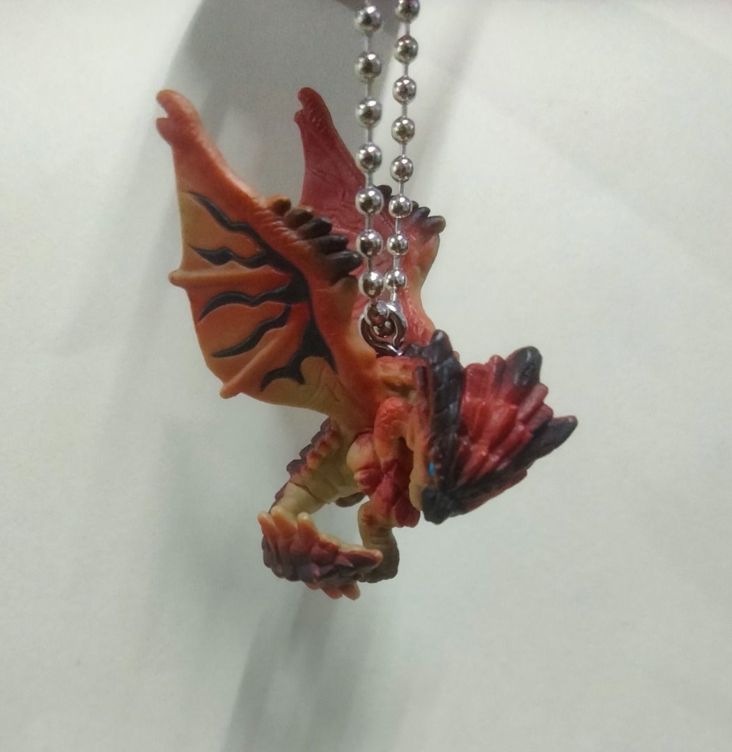Capcom Monster Hunter Chibi Mini Figure Keychain - RATHALOS chibi ...