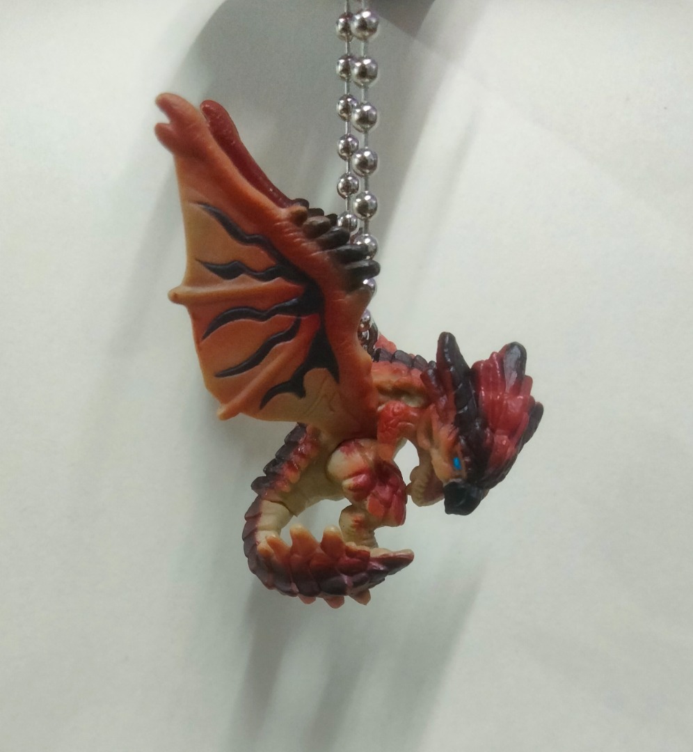 Capcom Monster Hunter Chibi Mini Figure Keychain - RATHALOS chibi ...