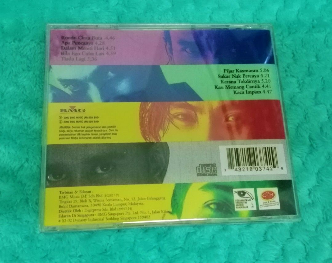 Cd Ukays@Uks album pijar kasmaran, Hobbies & Toys, Music & Media, CDs & DVDs on Carousell