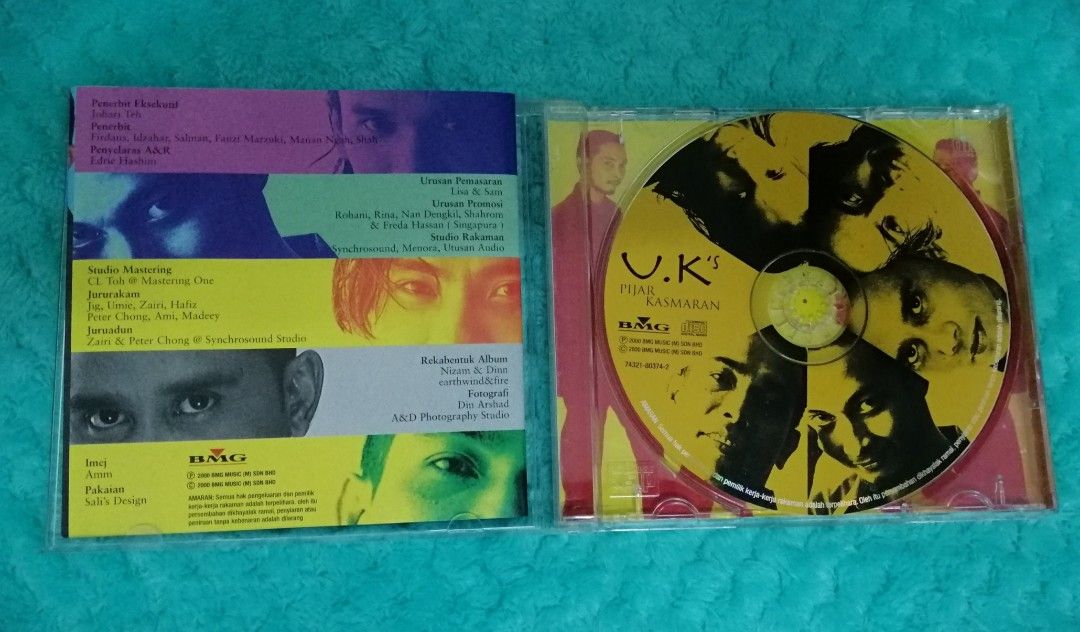 Cd Ukays@Uks album pijar kasmaran, Hobbies & Toys, Music & Media, CDs & DVDs on Carousell